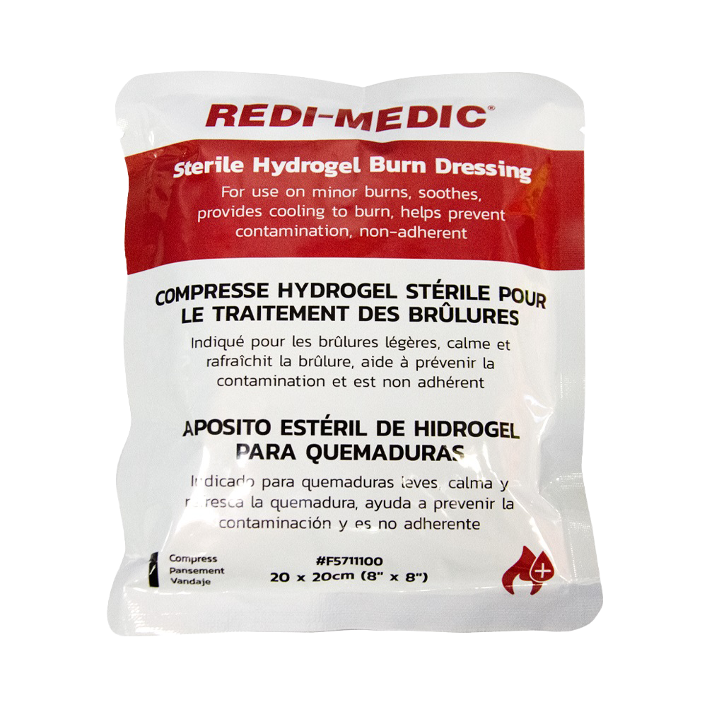 Redi-Medic Burn Dressing, 8" x 8" – Great Lakes Supply