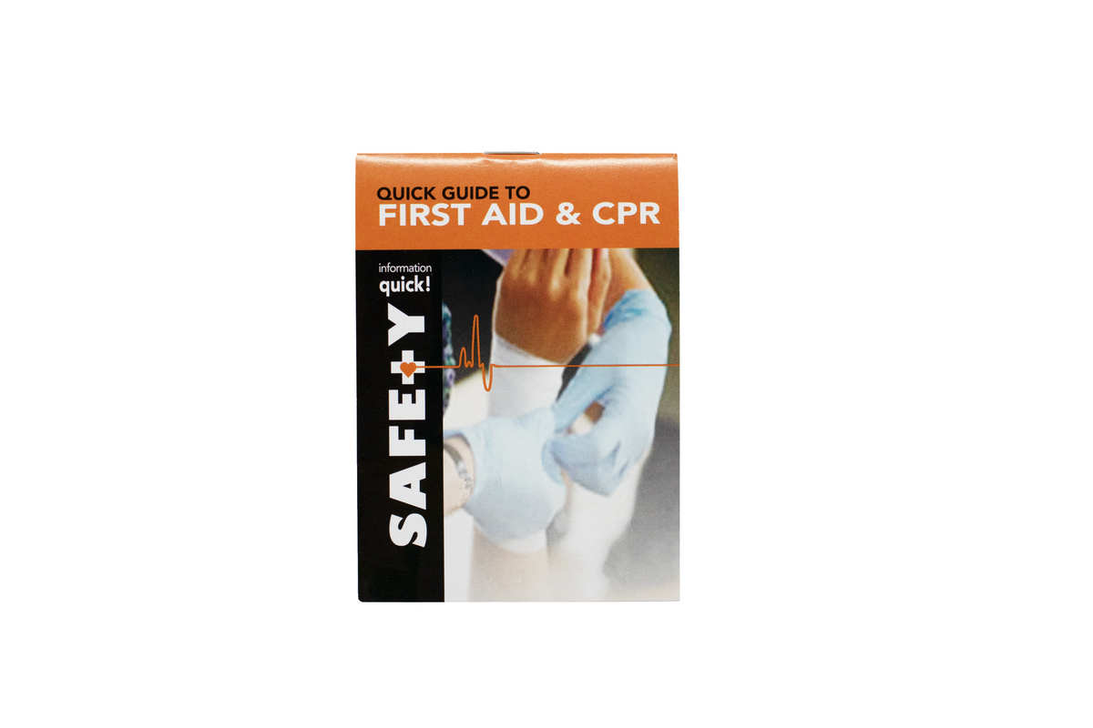 First Aid & CPR Quick Guide Pocket Book – Great Lakes Supply