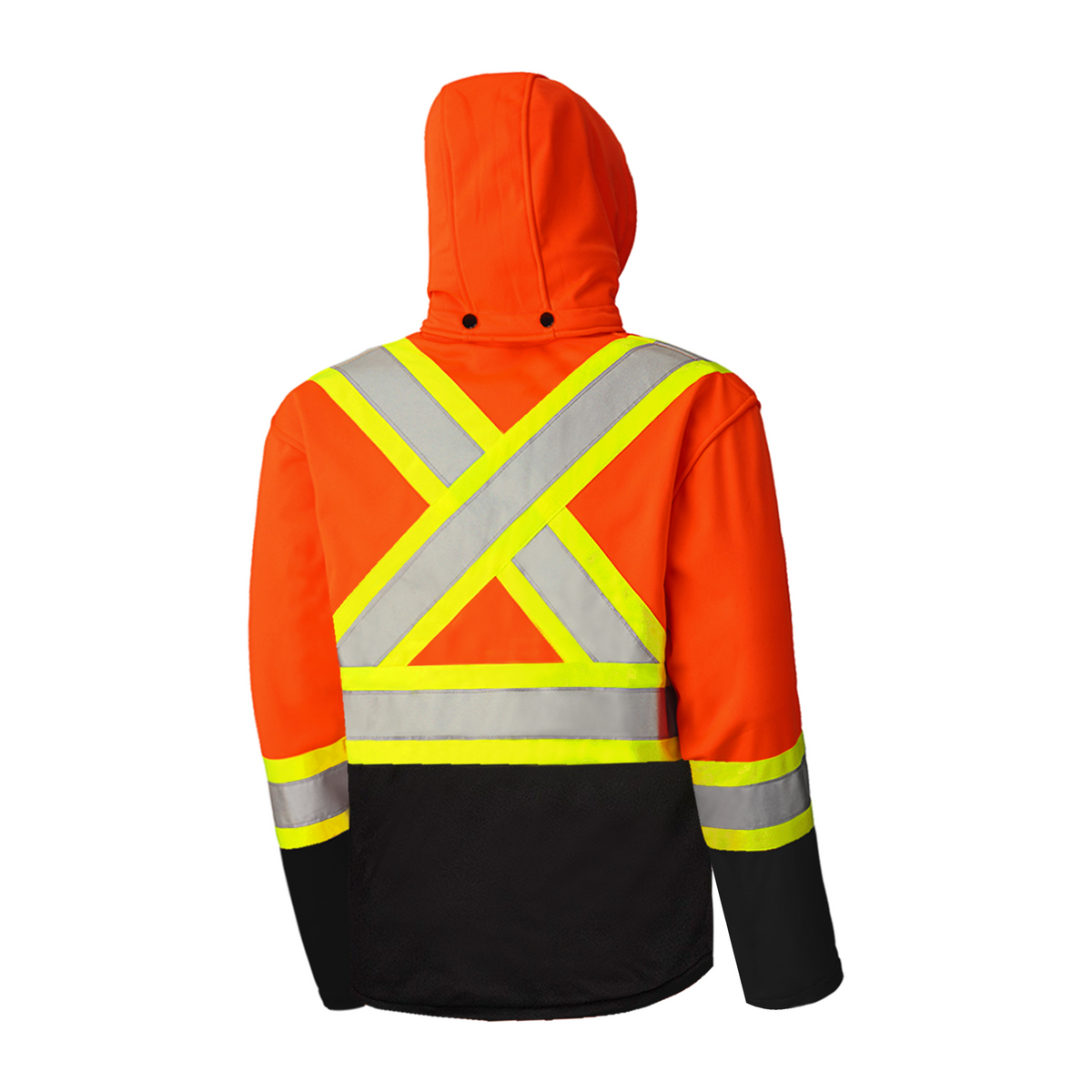 WASIP Hi-Vis Soft Shell Jackets with Detachable Hood – Great Lakes Supply